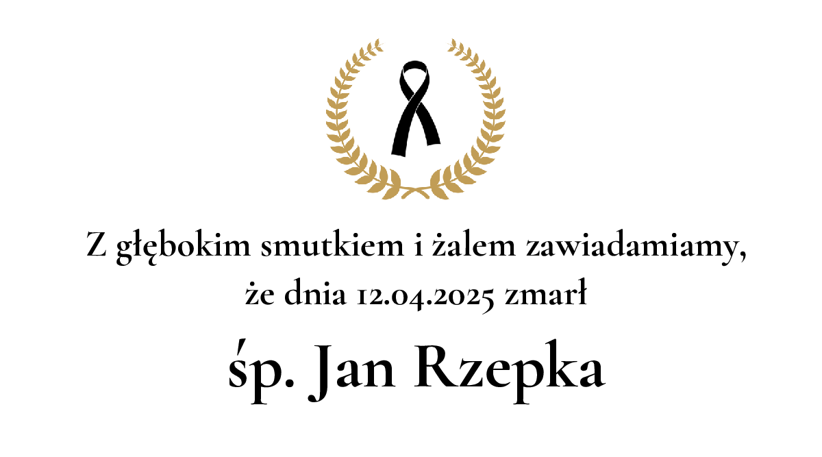 Nekrolog Jan Rzepka (49 lat) - Informacja o pogrzebie