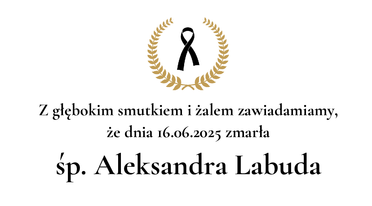 Nekrolog Aleksandra Labuda (48 lat) - Informacja o pogrzebie